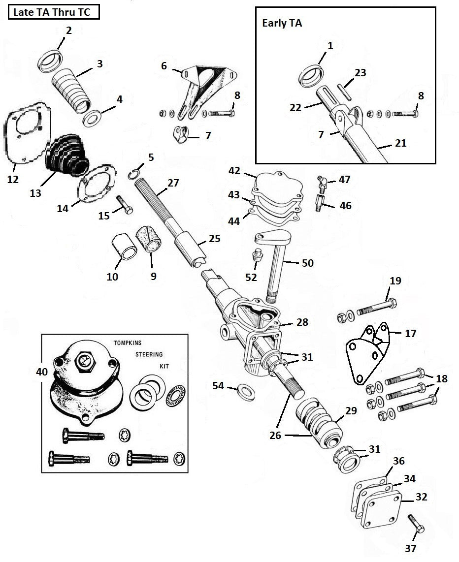 Steering Box Assembly — From The Frame Up