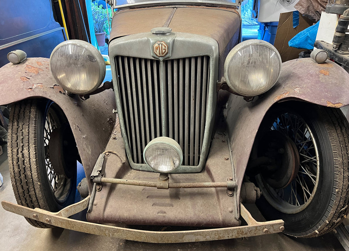 1936 MGTA TA0258 SOLD — From The Frame Up