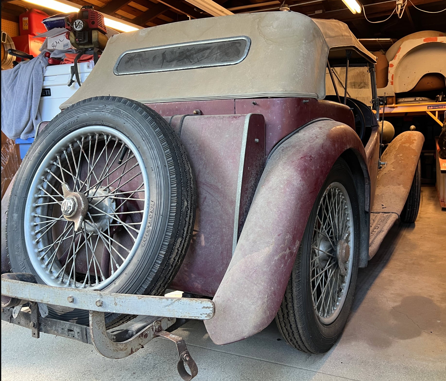 1936 MGTA TA0258 SOLD — From The Frame Up