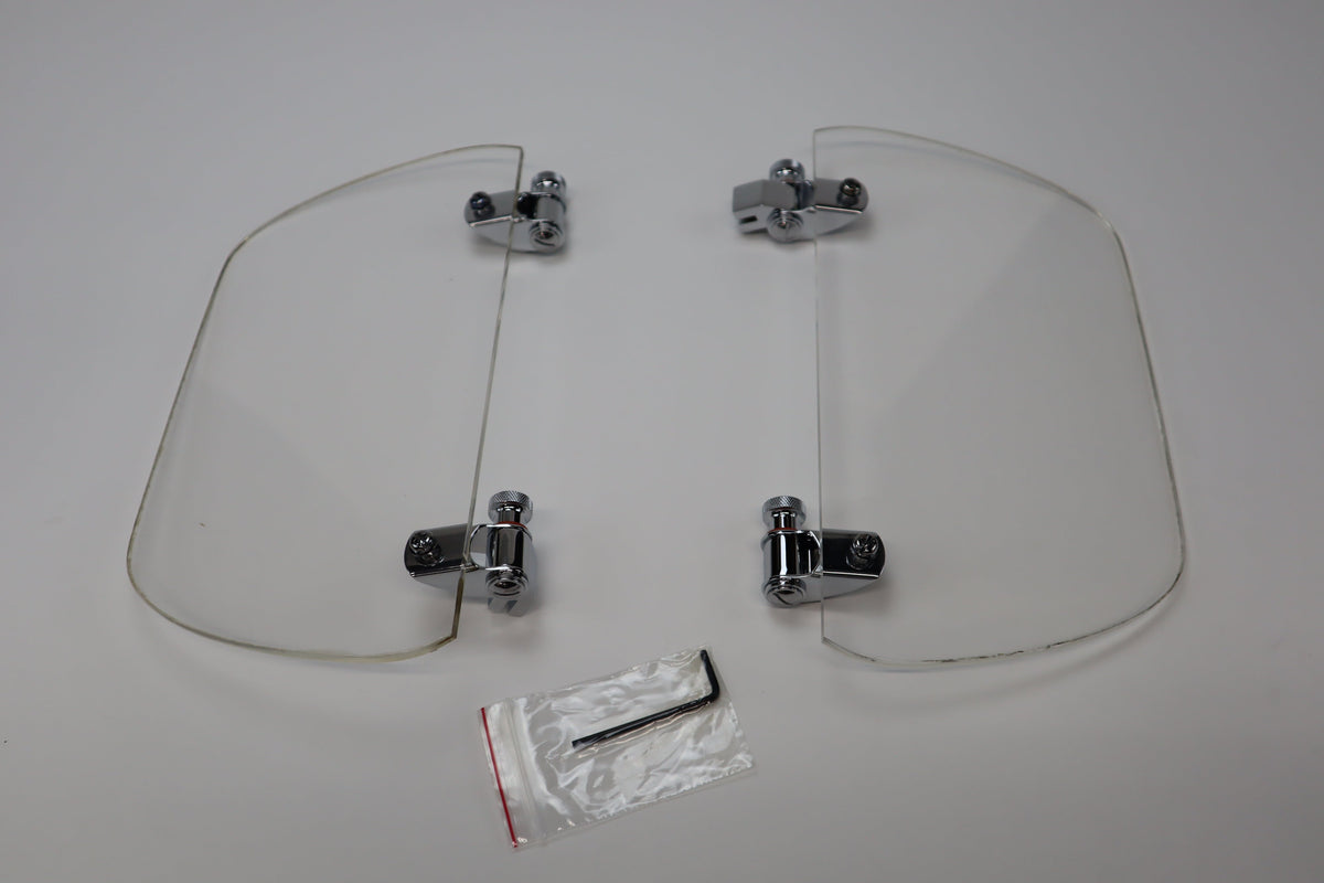 AC130-Wind Wings, acrylic panels, easy mount, no drilling. Pair of 2 ...